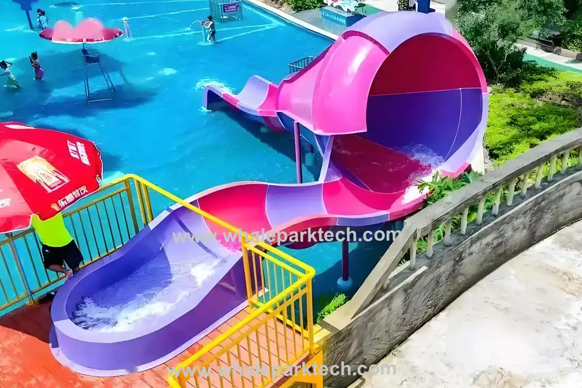 Trumpet Funnel Water Slide - By Water Park Equipment Manufacturer ...